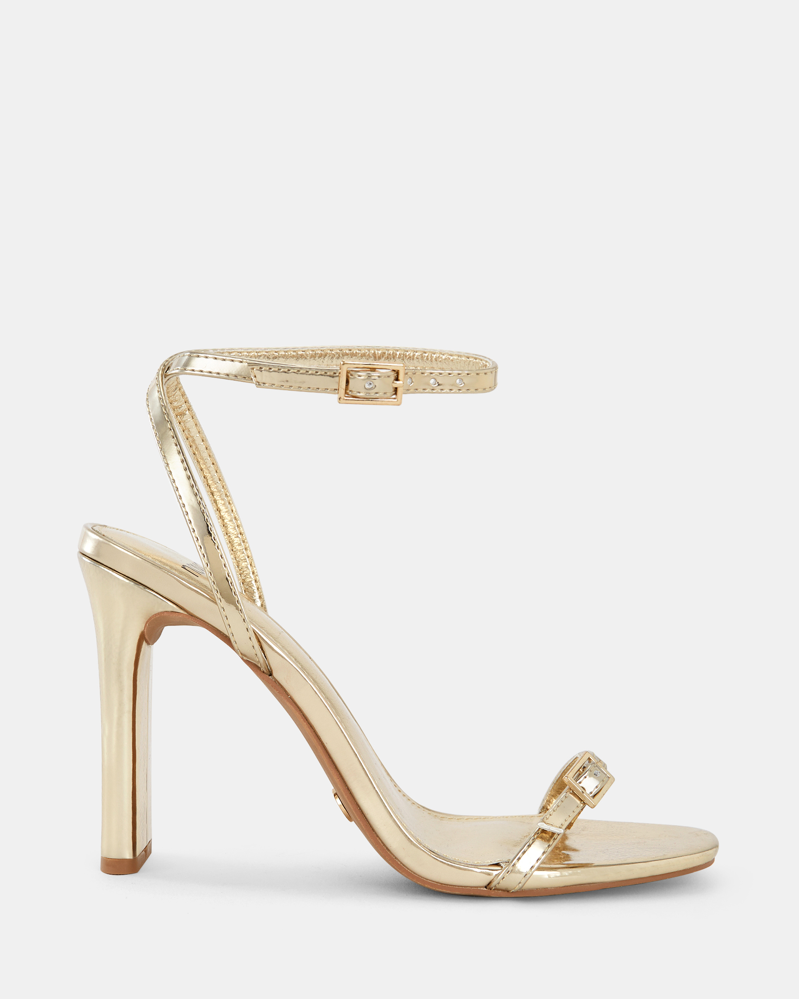 NALAR GOLD Open Toe Heels | Buy Women's HEELS Online | Novo Shoes