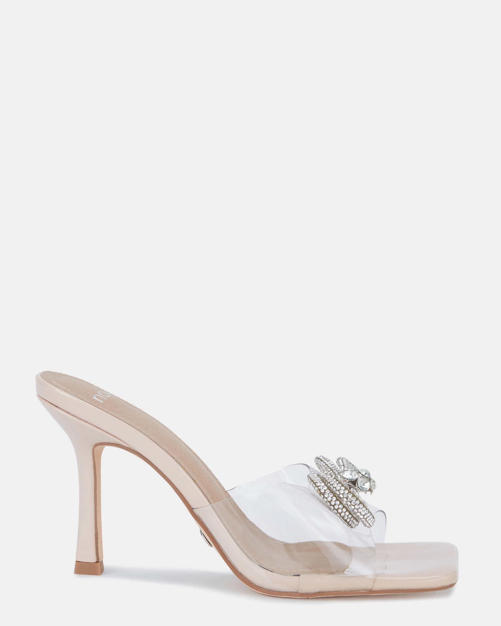 ZADORE Nude Mules | Buy Women's HEELS Online | Novo Shoes