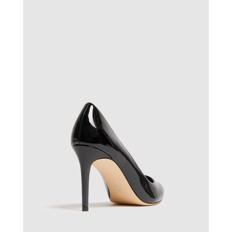 IMPOSSIBLE HEELS In Black Patent | Buy Women's HEELS Online | Novo Shoes