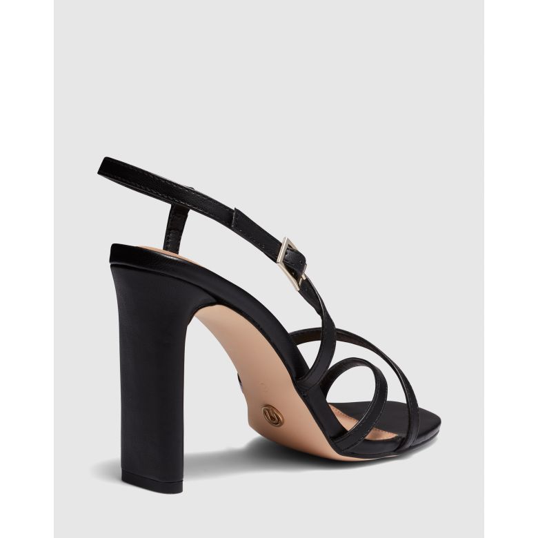 MOON HEELS In BLACK | Buy Women's HEELS Online | Novo Shoes