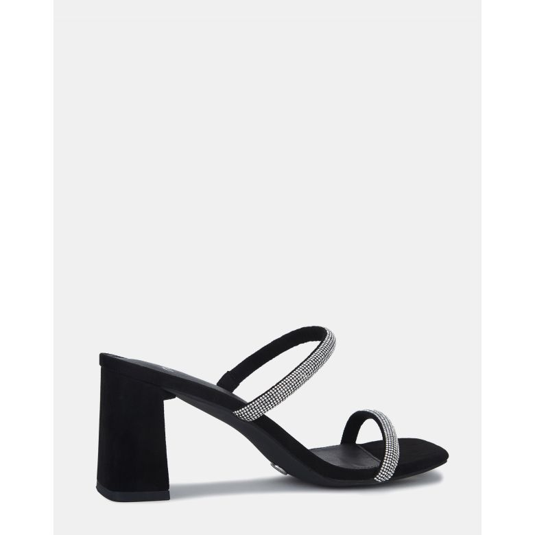 UDELLA LUXE HEELS In BLACK | Buy Women's HEELS Online | Novo Shoes