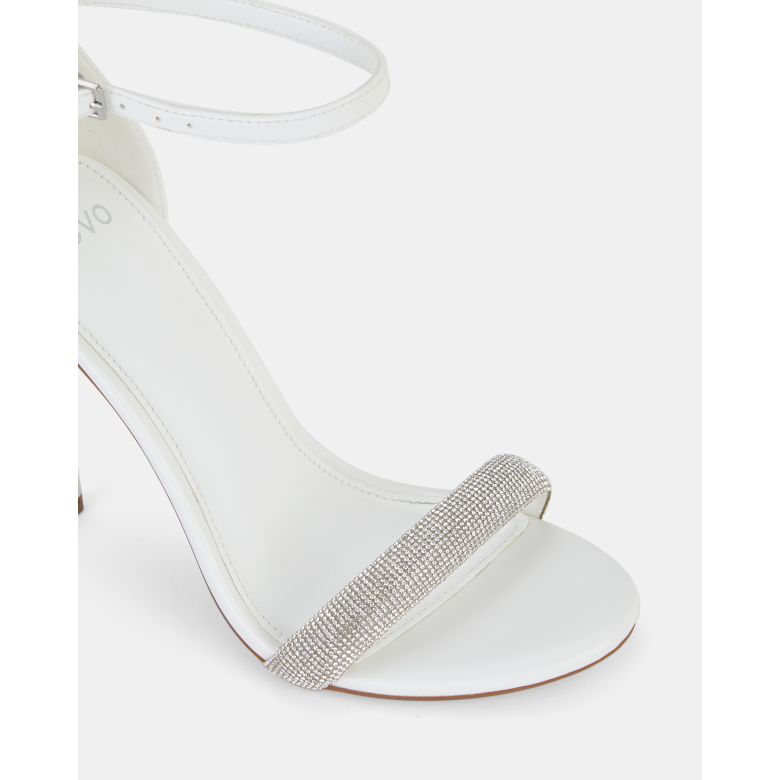 YAHOO HEELS In WHITE | Buy Women's HEELS Online | Novo Shoes