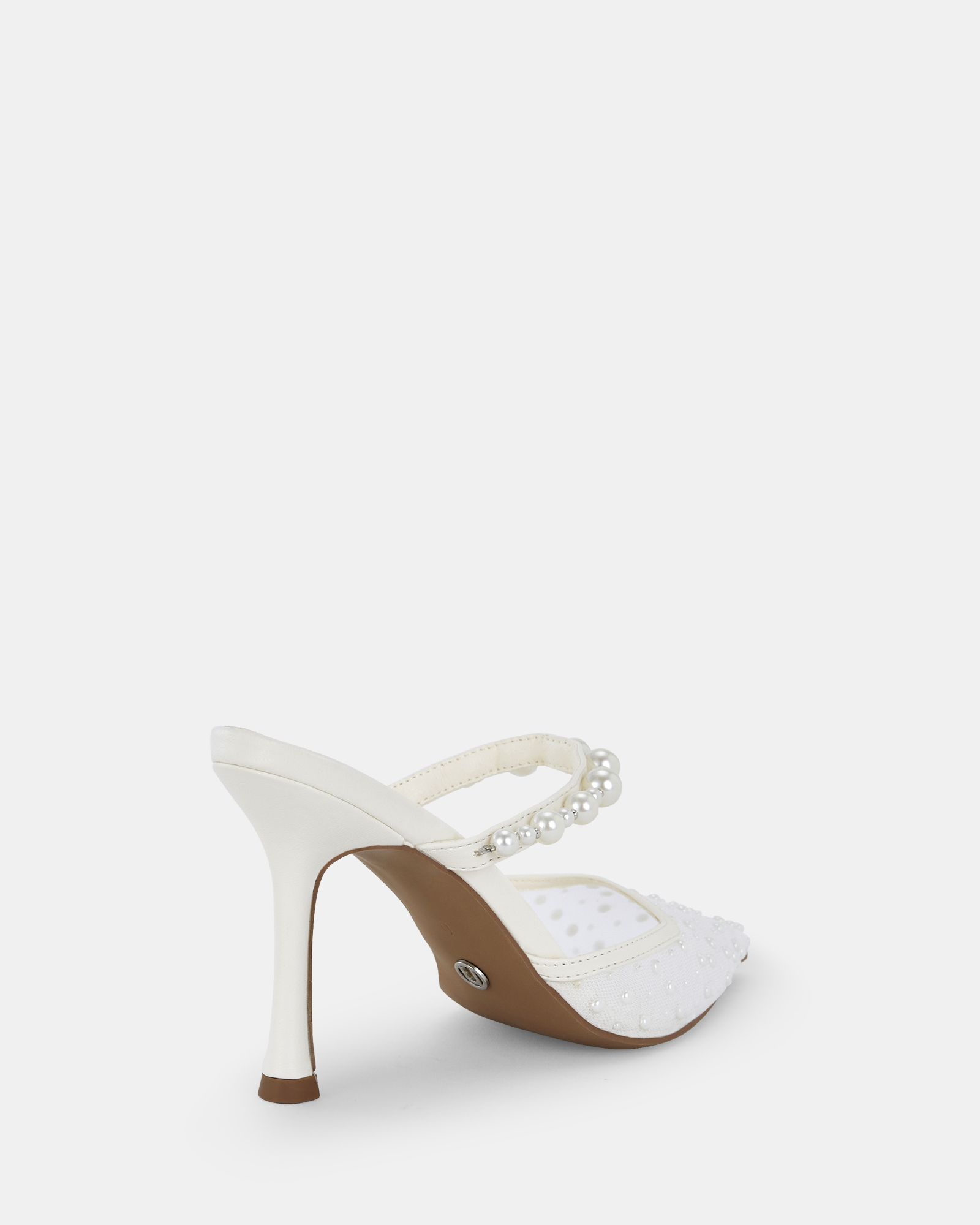 INTIMIDATE WHITE High Heels | Buy Women's HEELS Online | Novo Shoes