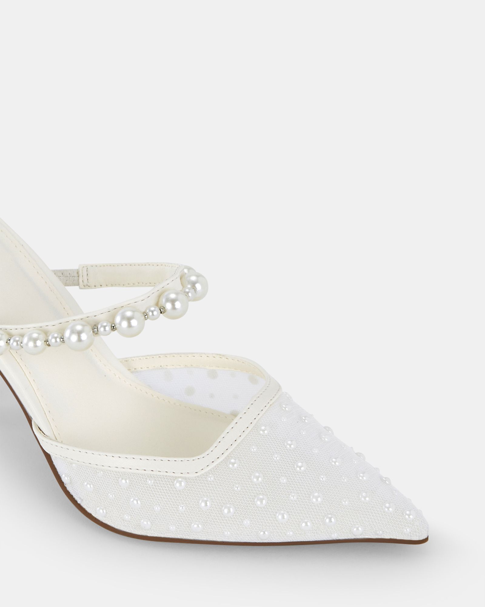 INTIMIDATE WHITE High Heels | Buy Women's HEELS Online | Novo Shoes