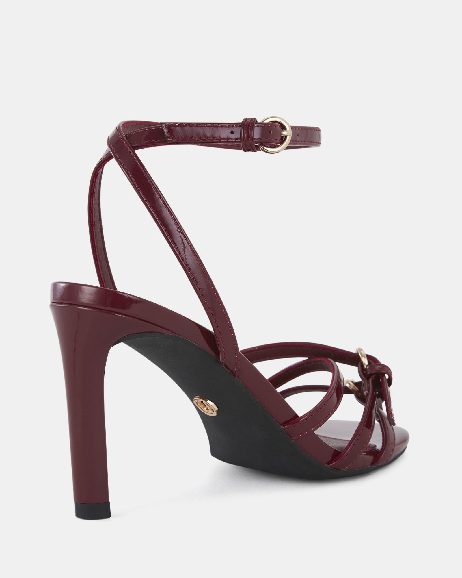 MADAIO DEEP RED PATENT High Heels | Buy Women's HEELS Online | Novo Shoes