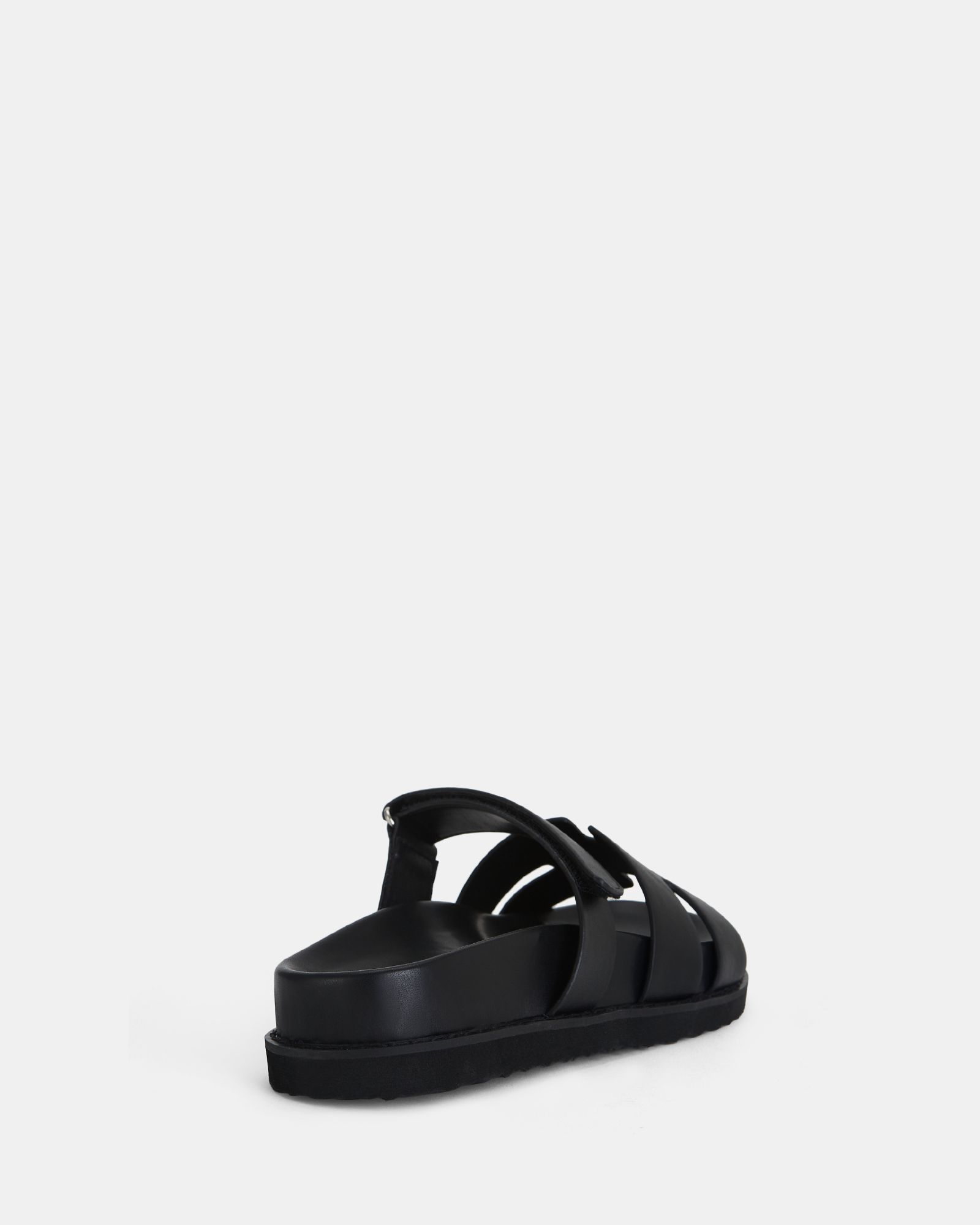 SLOTHY BLACK Sandals | Buy Women's SANDALS Online | Novo Shoes