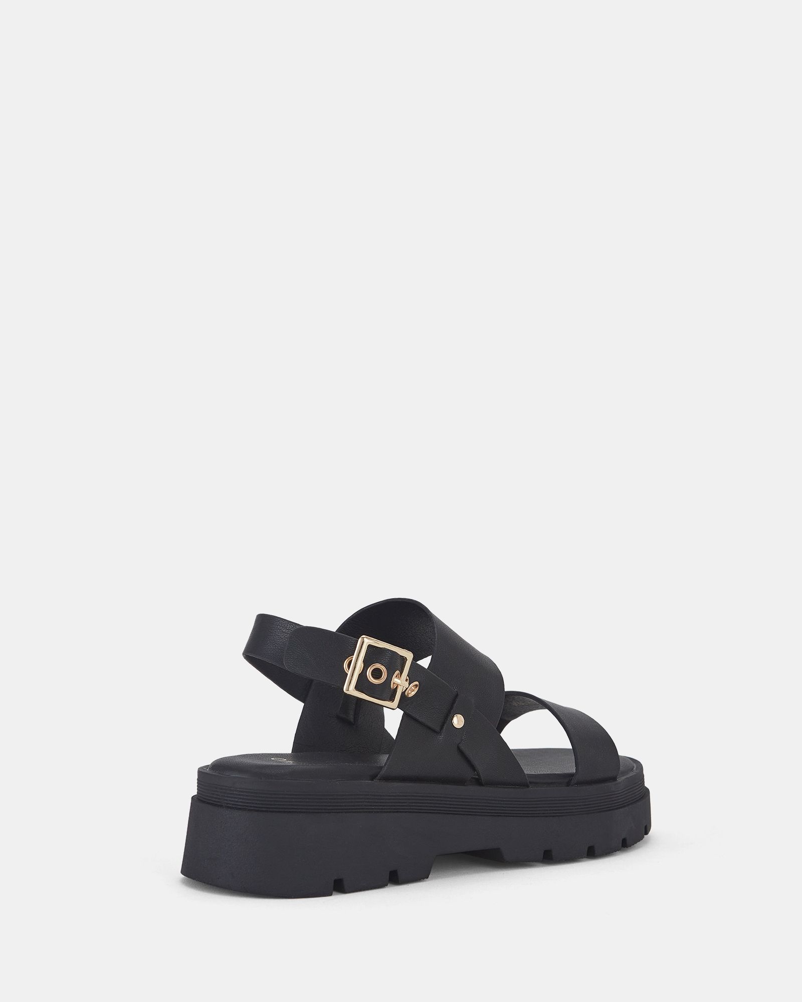 TAFFY BLACK Sandals | Buy Women's SANDALS Online | Novo Shoes