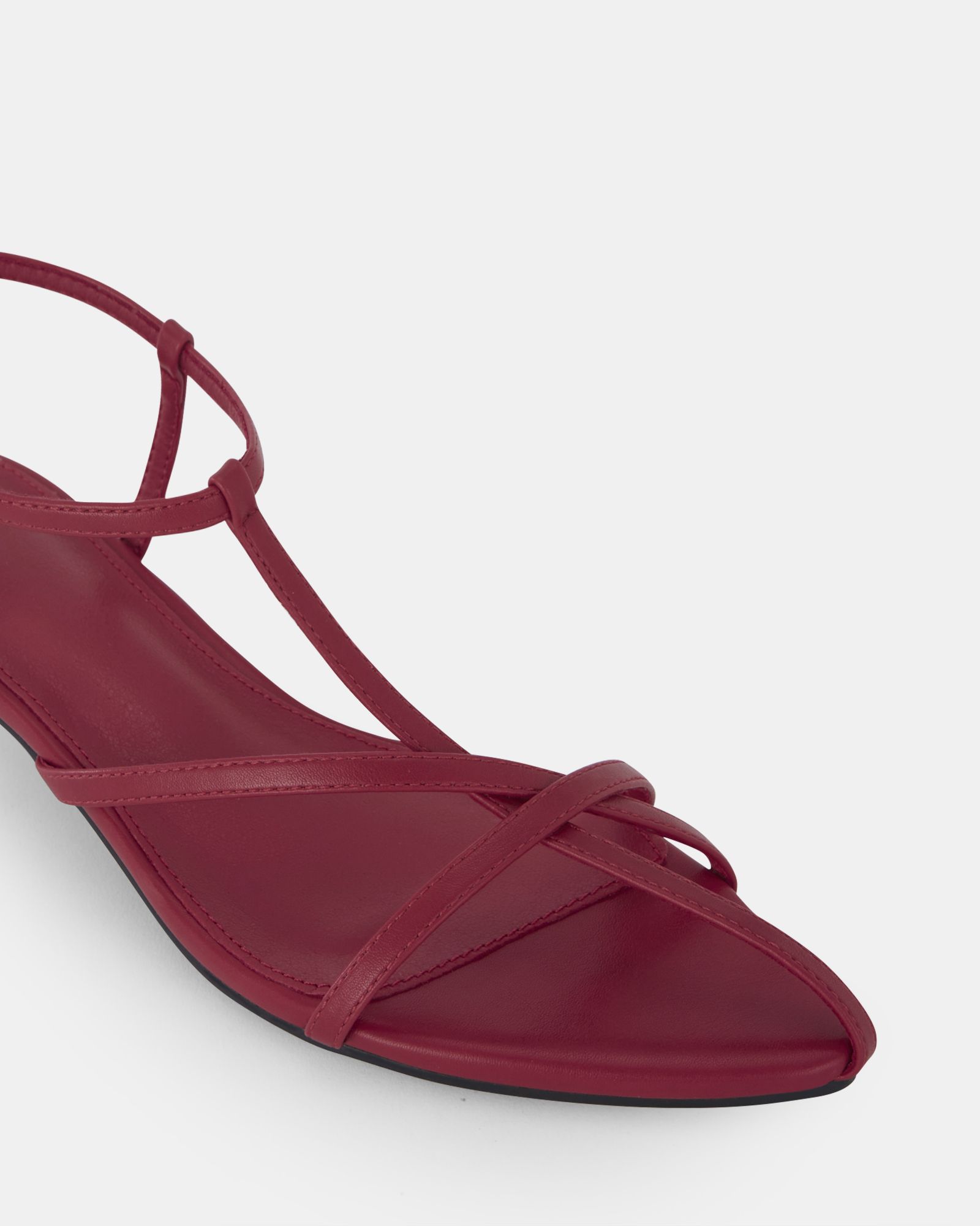 ZAGE RED Low Heels | Buy Women's HEELS Online | Novo Shoes